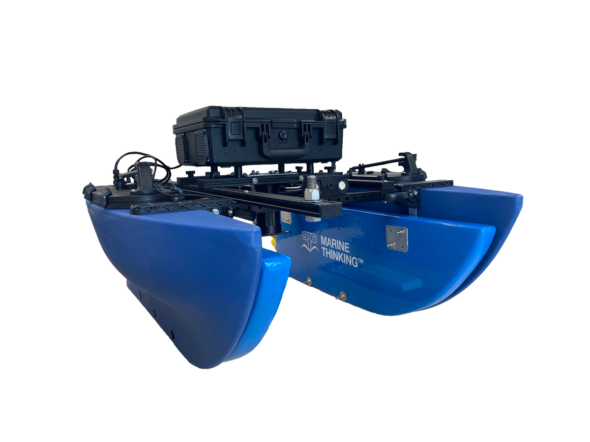 BlueBoat USV Powered by Marine Tensor™ for Autonomous Hydrographic Survey – Marine Thinking